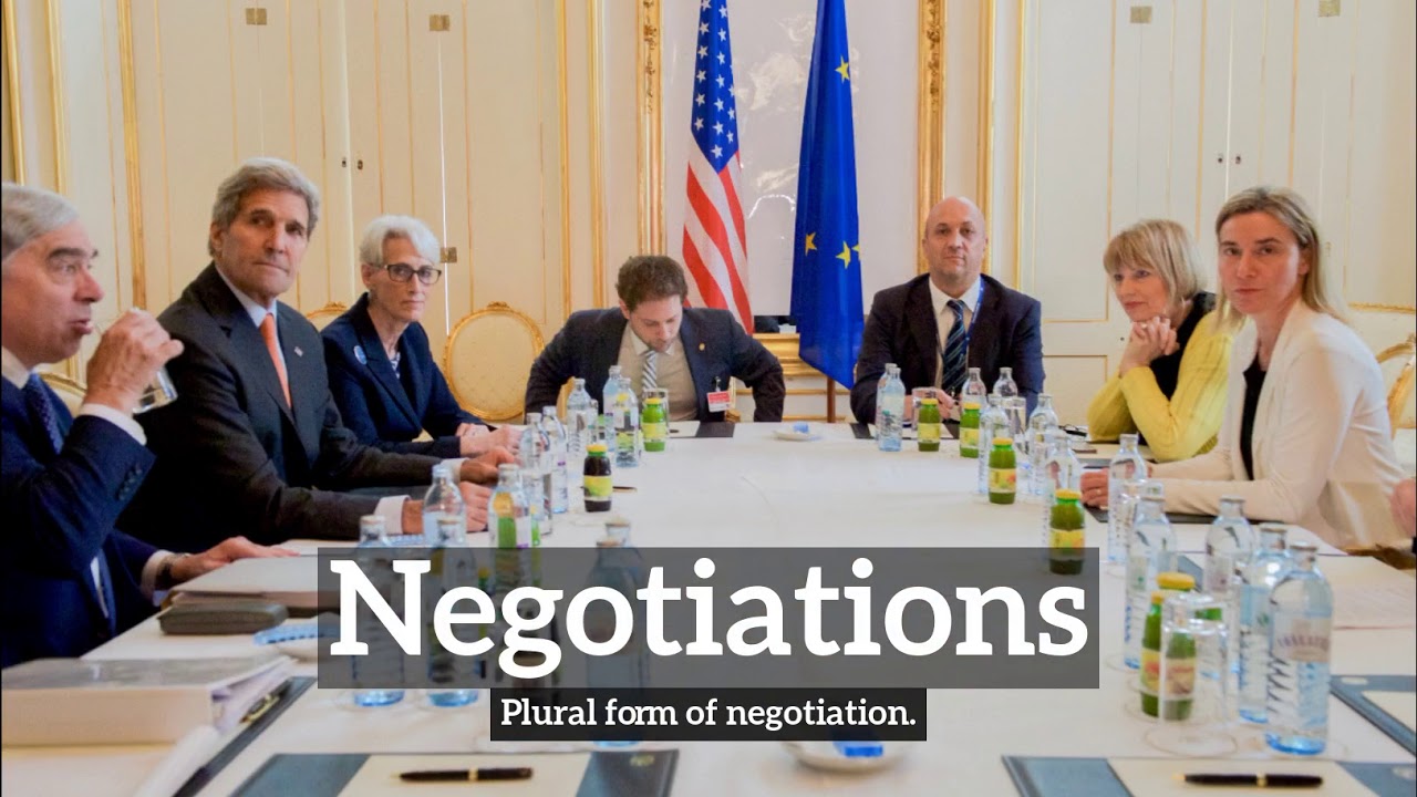 How Do Negotiations Look? | How to Say Negotiations in English? | What ...