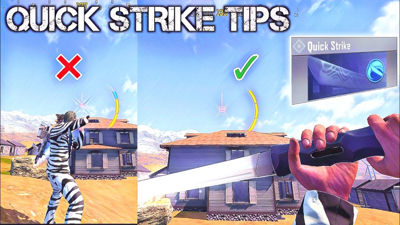 3 Tips For QUICK STRIKE Class | CODM BattleRoyale - YouTube