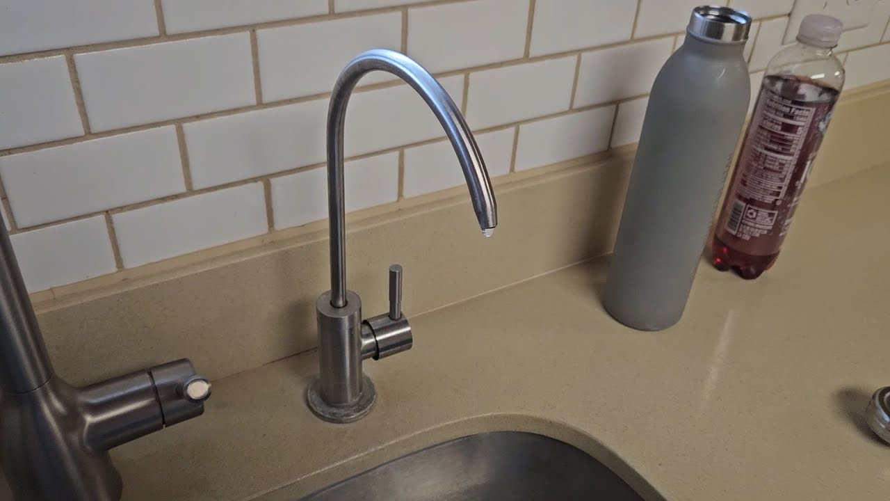 Review for WEWE Drinking Water Faucet for Kitchen Sink - YouTube