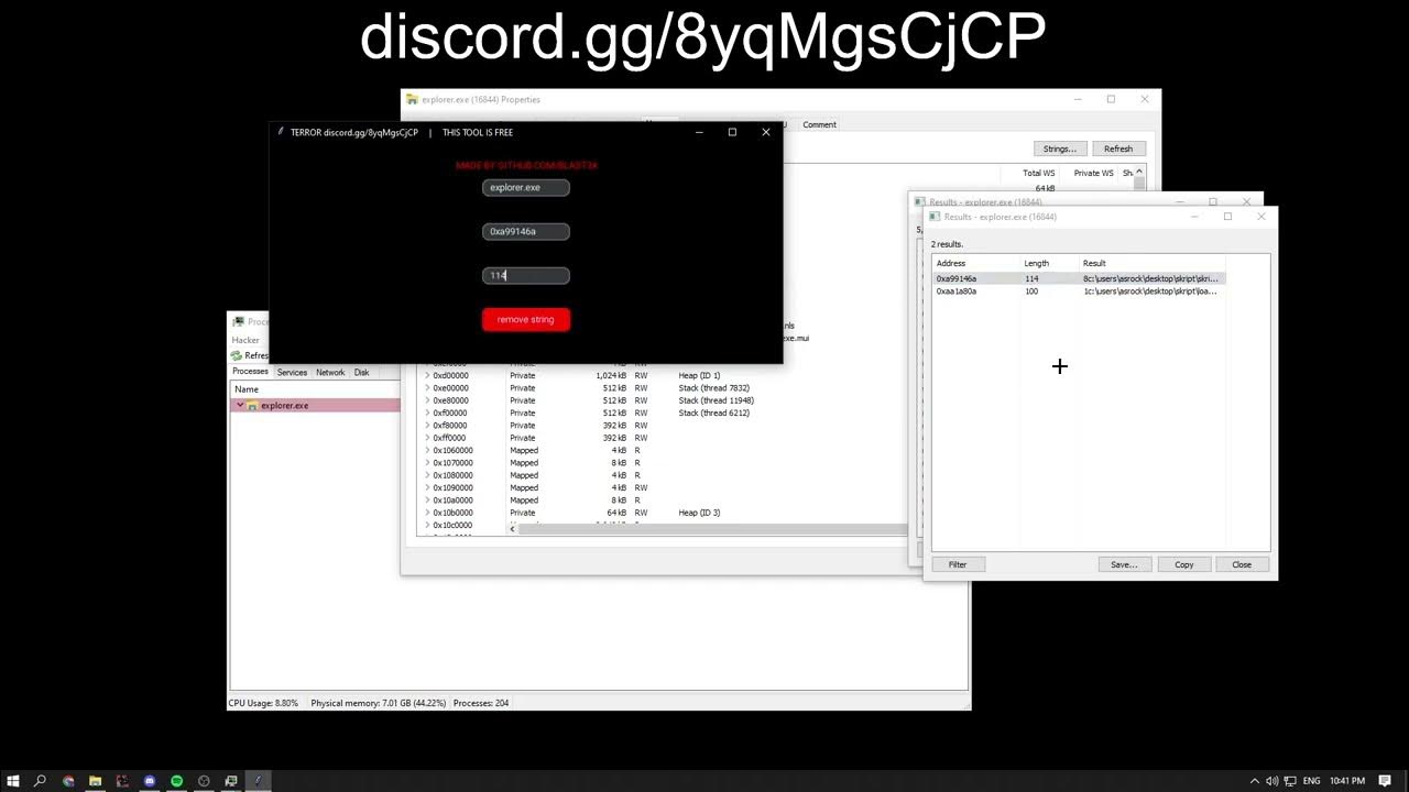 PROCESS HACKER 2 STRINGS REMOVER - YouTube