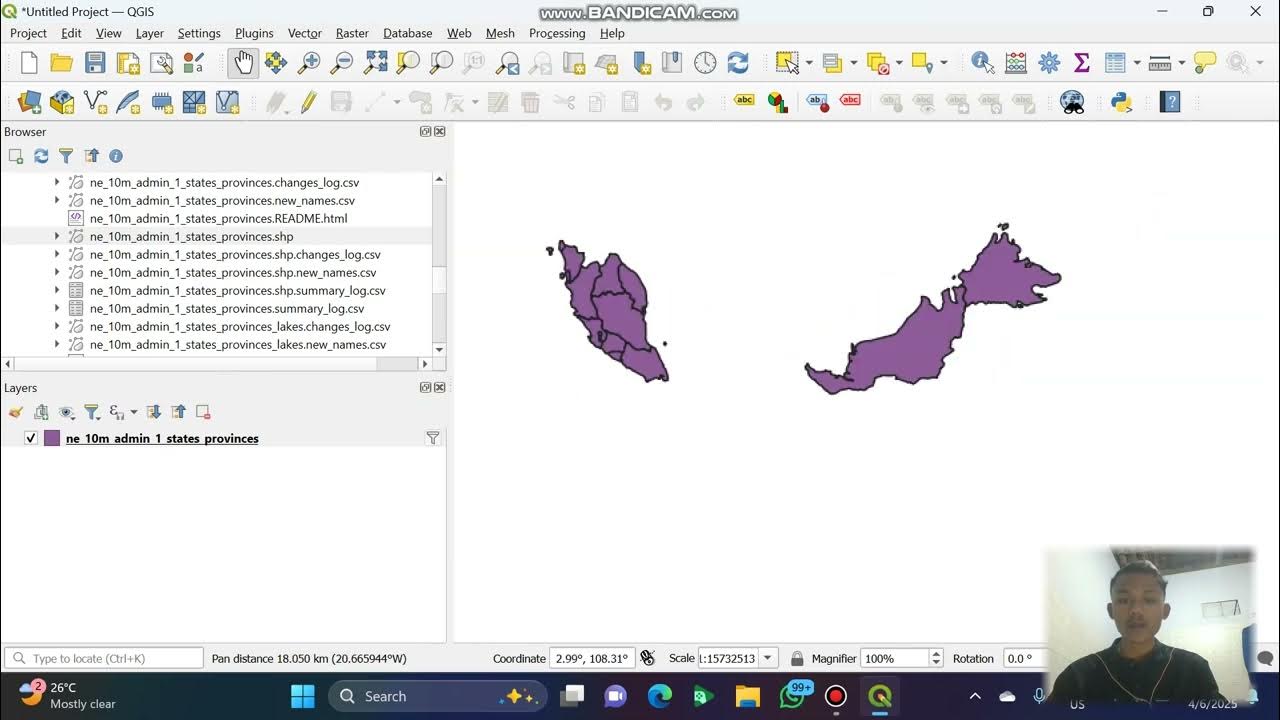 TUTORIAL MEMBUAT PETA MENGGUNAKAN APLIKASI GQIS. - YouTube