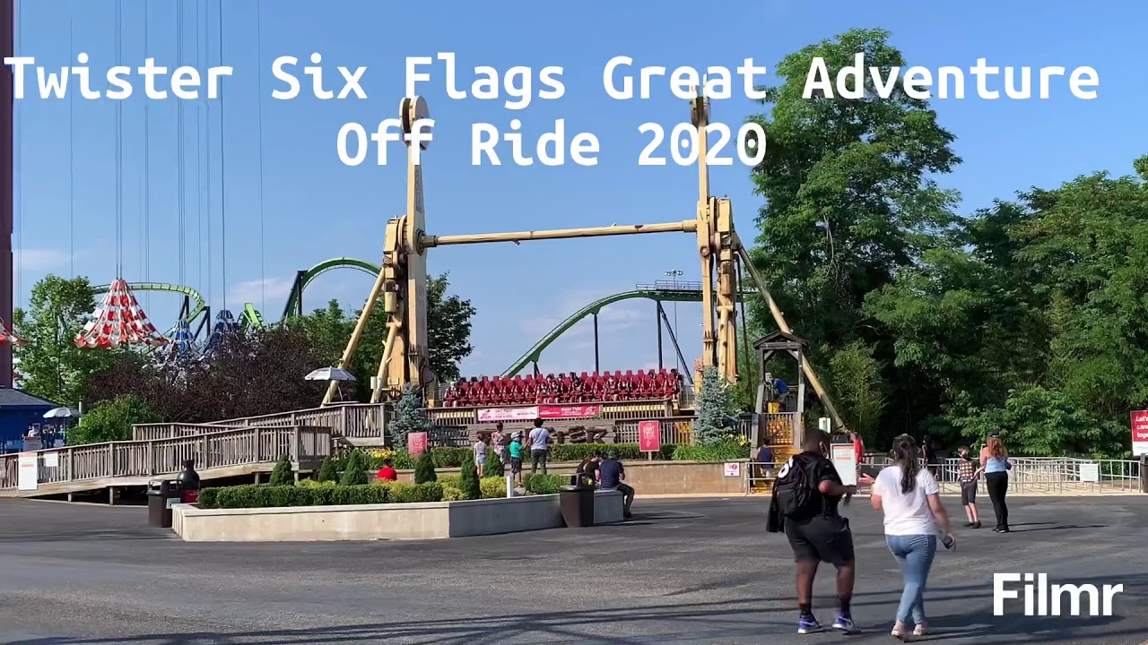 Twister Six Flags Great Adventure Off Ride 2020 - YouTube