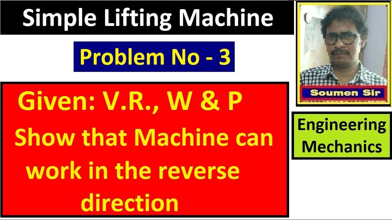 SHOW THAT MACHINE CAN WORK IN REVERSE DIRECTION | Simple Lifting ...