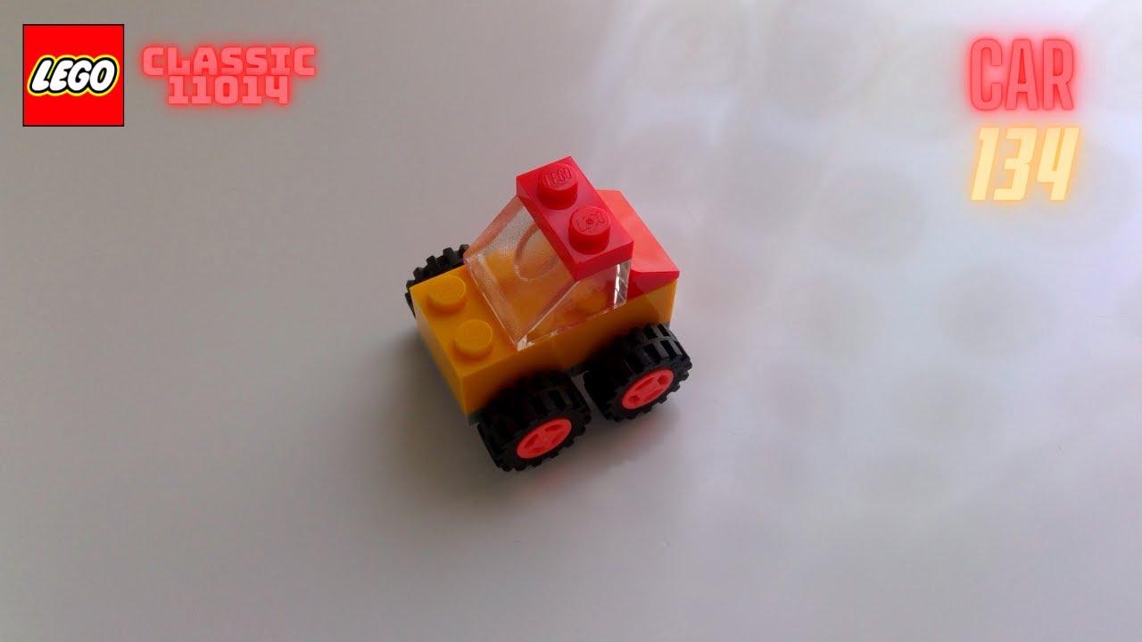 Lego Classic 11014 Car Building Instructions 134 - YouTube