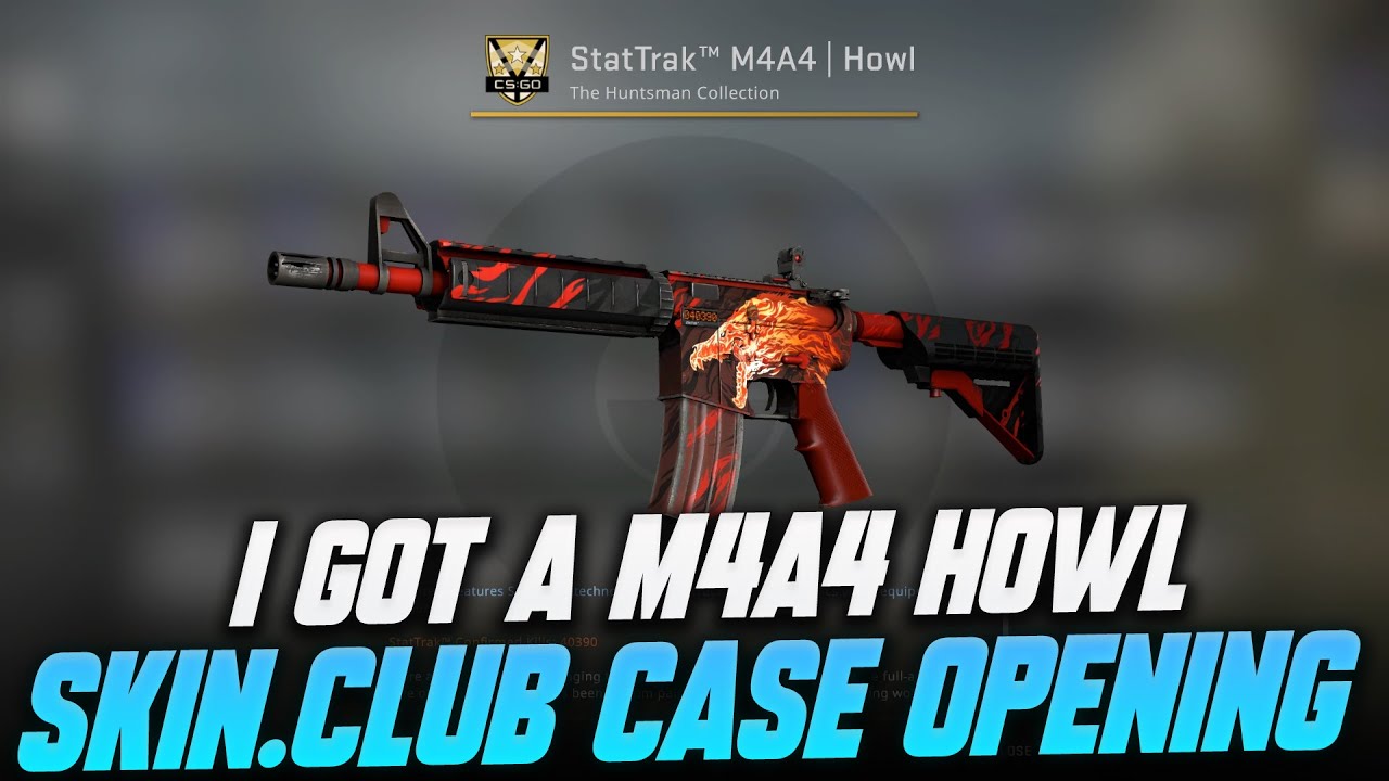I GOT A M4A4 HOWL 😎(SKINCLUB PROMO CODE 2024) SKINCLUB PROMO CODE - YouTube