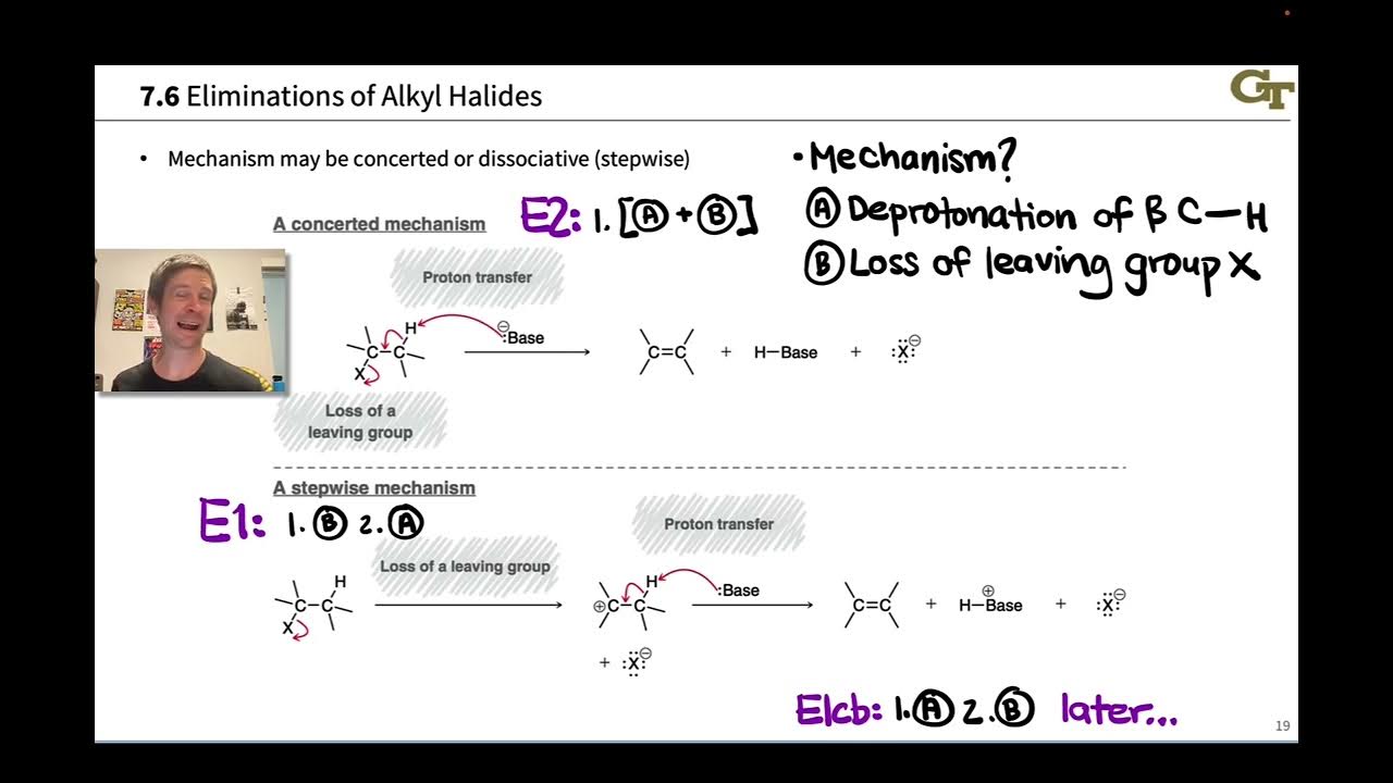 Introduction to Eliminations; Bimolecular Elimination (E2) Reactions ...