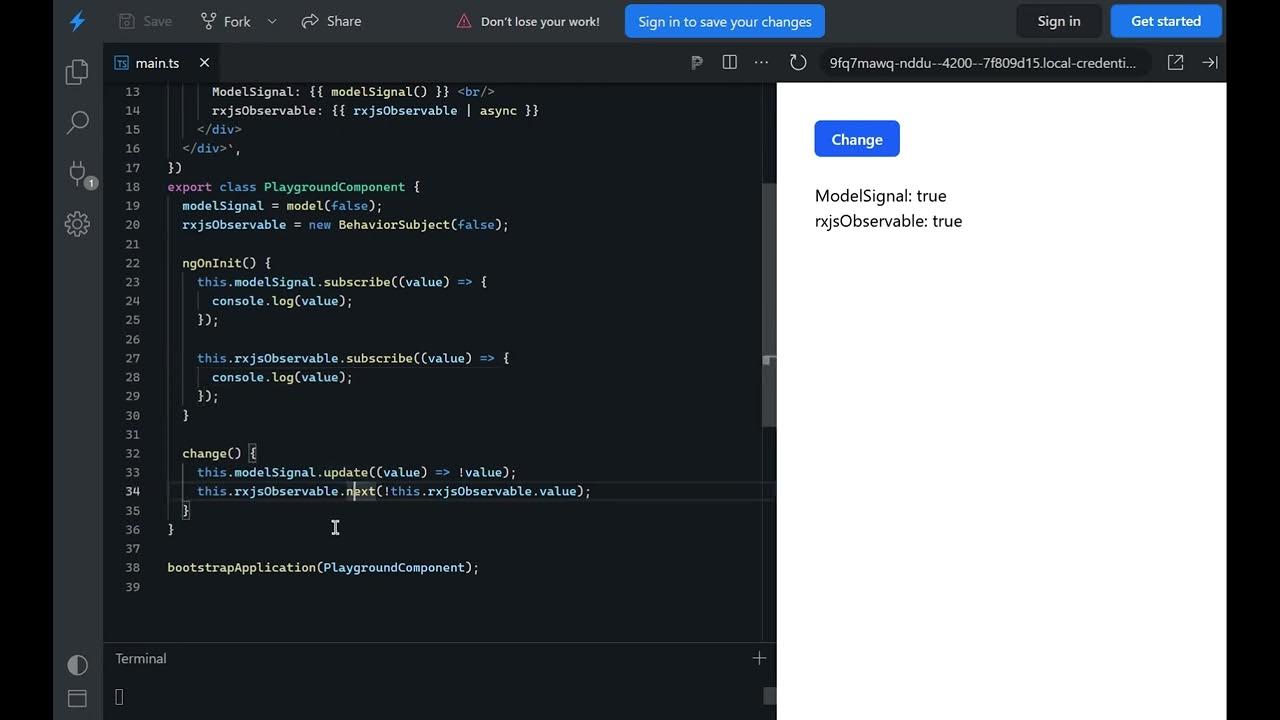 ModelSignal.subscribe() vs Observable.subscribe() - YouTube