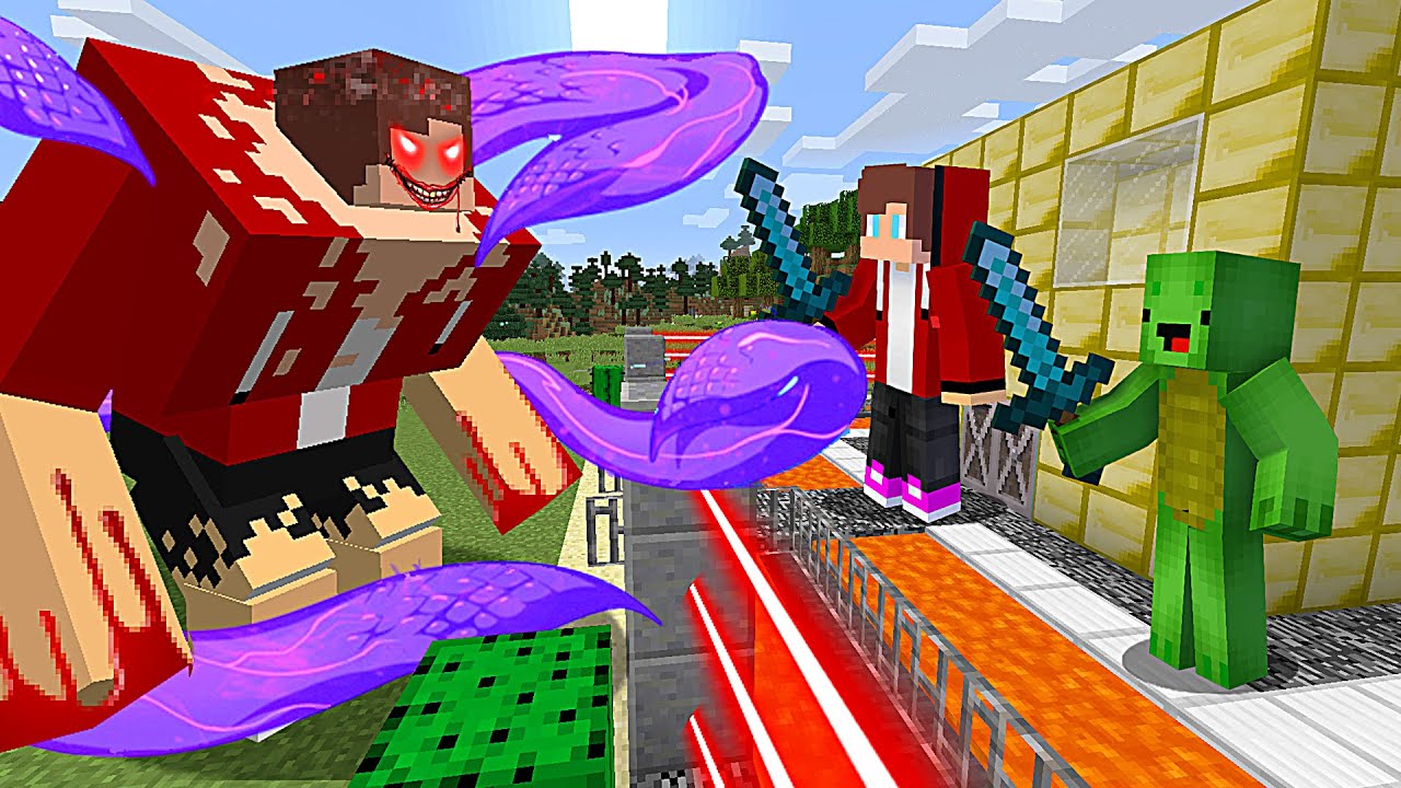 Maizen.EXE Mutant vs Security House - Minecraft gameplay Thanks to Maizen JJ and Mikey - YouTube