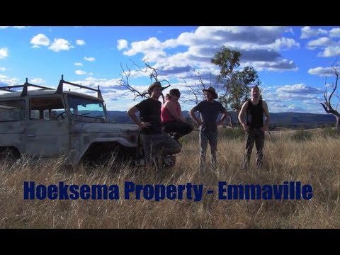 Camping at the Hoeksema Property - Emmaville