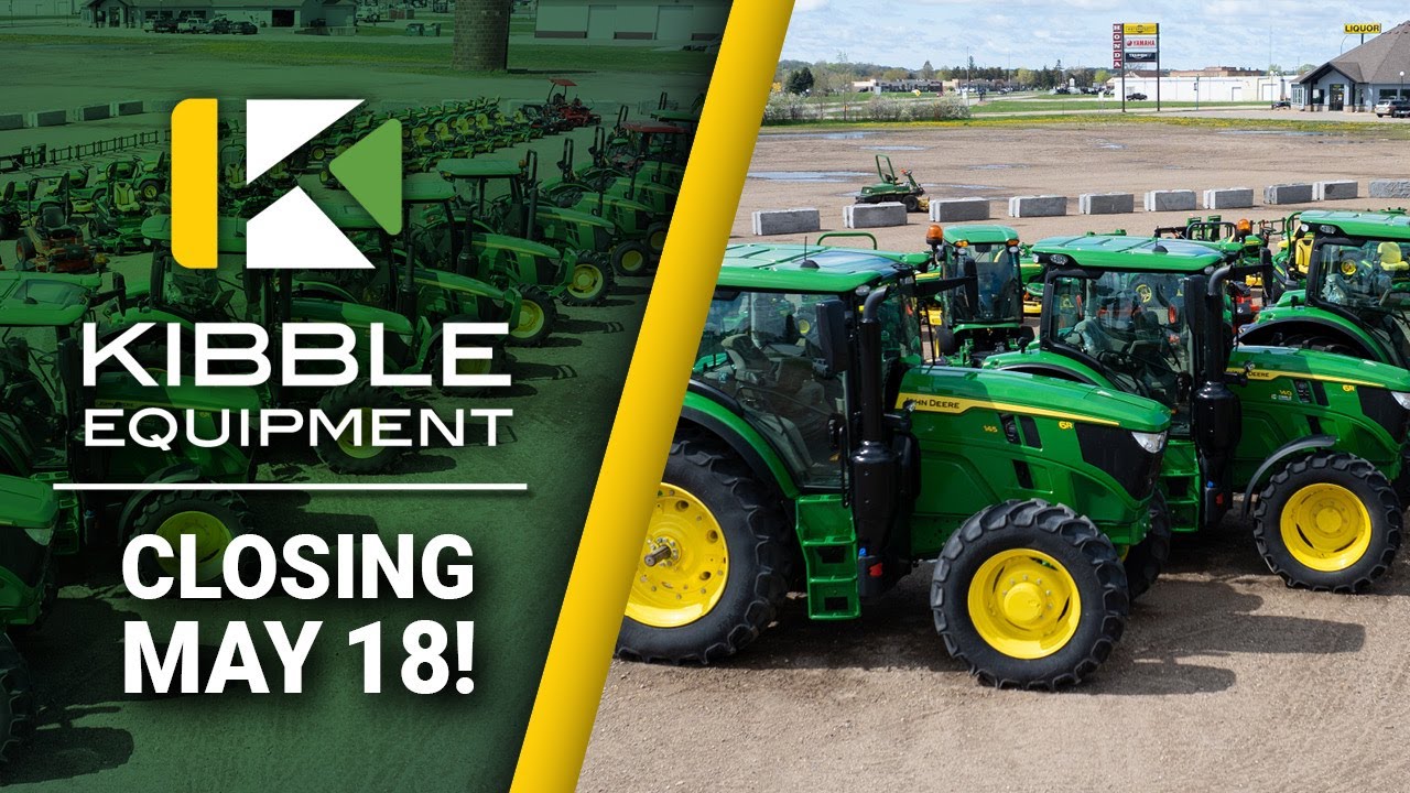Kibble Equipment | Turf & Tractor Auction - YouTube