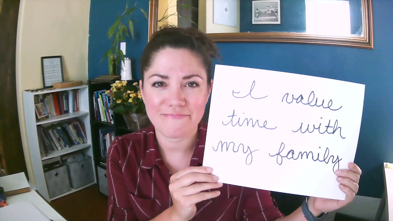 Emotion-Values Exercise with Susan David! - YouTube