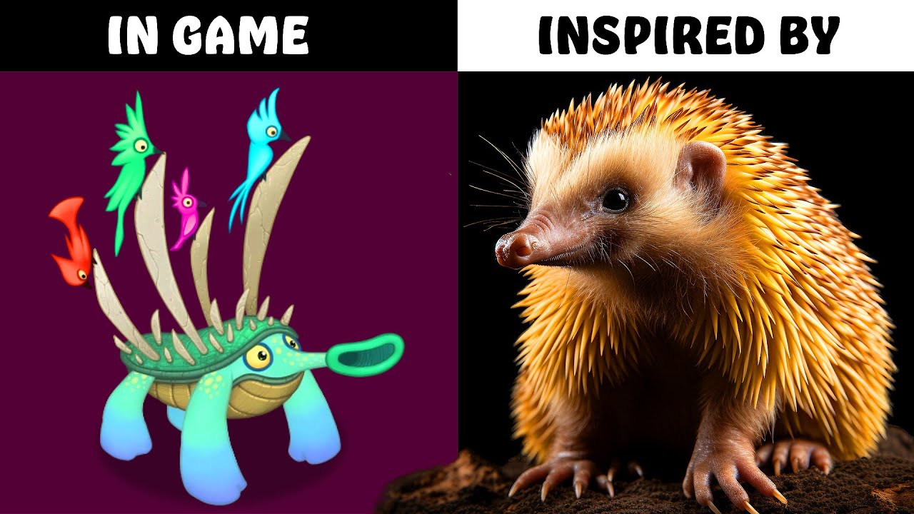 My singing monsters: are Inspired by...MSM real life - YouTube