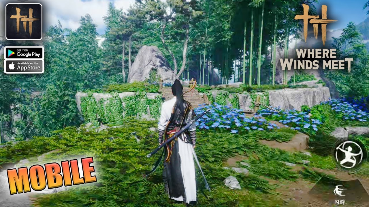 Where Winds Meet Mobile Gameplay (iOS, Android) - YouTube