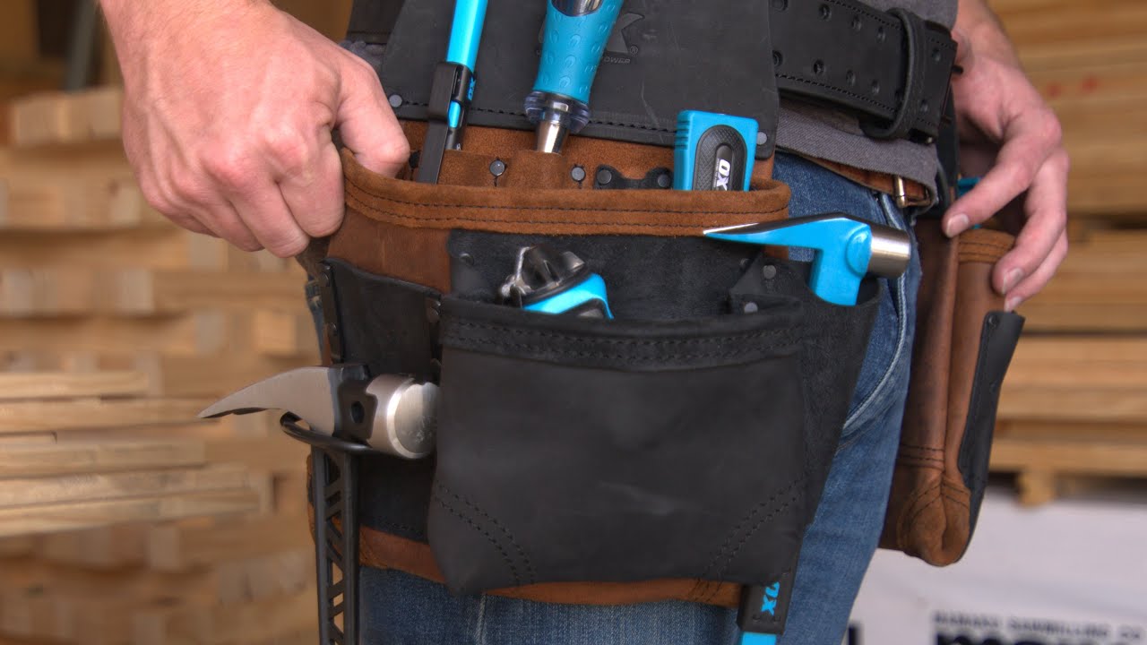 OX Pro Leather Tool Storage Range - YouTube