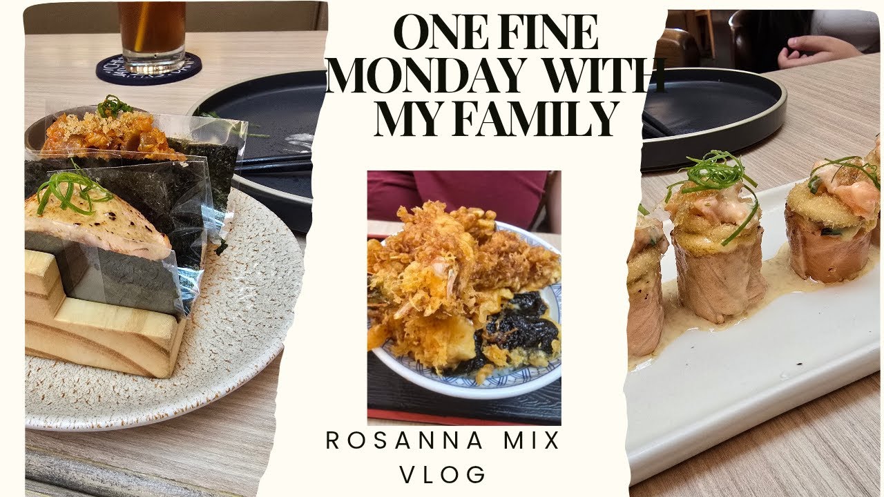 ONE FINE MONDAY WITH MY FAMILY #familyvlog #foodvlog - YouTube