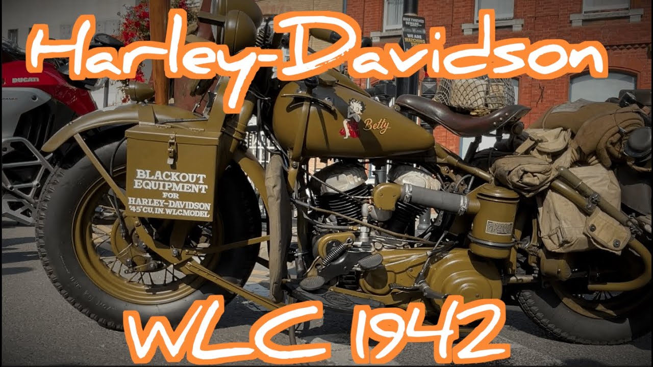 Harley Davidson WLC 1942 (World War II) - YouTube