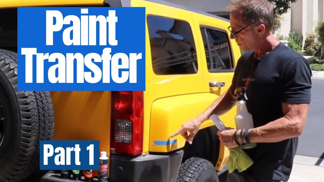 Car Paint Transfer part 1: Way more than you ever thought! - YouTube