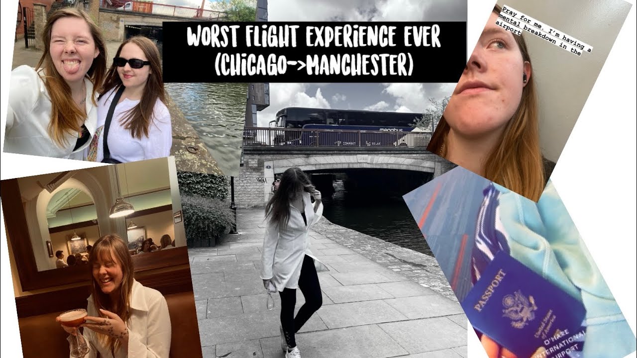 Worst flight experience ever (Chicago to Manchester) - YouTube