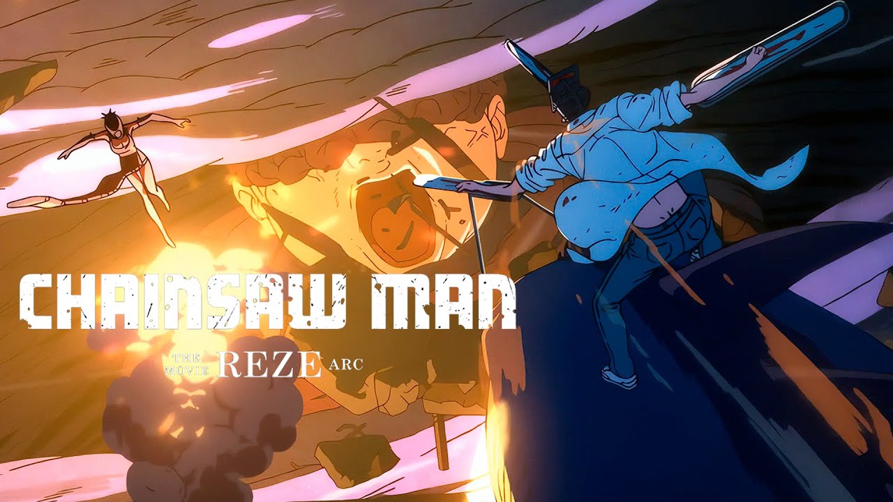 Reze vs Denji 4K | Bomb Devil Face Off | Chainsaw Man – The Movie: Reze ...