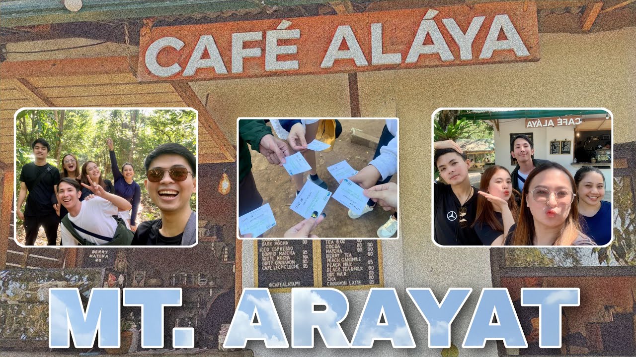 14TH STATION | CAFE ALAYA ( Mt. Arayat ) | Marge Lheanne - YouTube