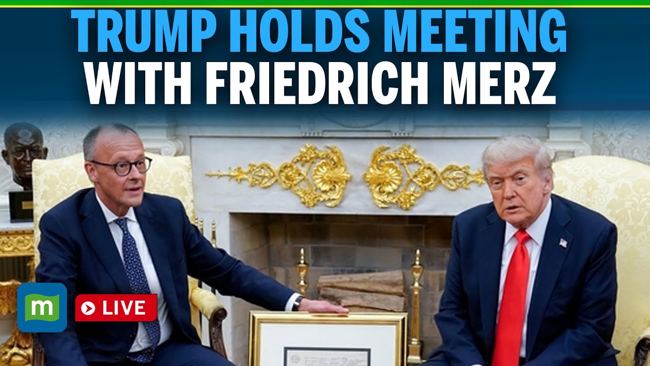 LIVE: President Trump holds Bilateral Meeting with German Chancellor ...