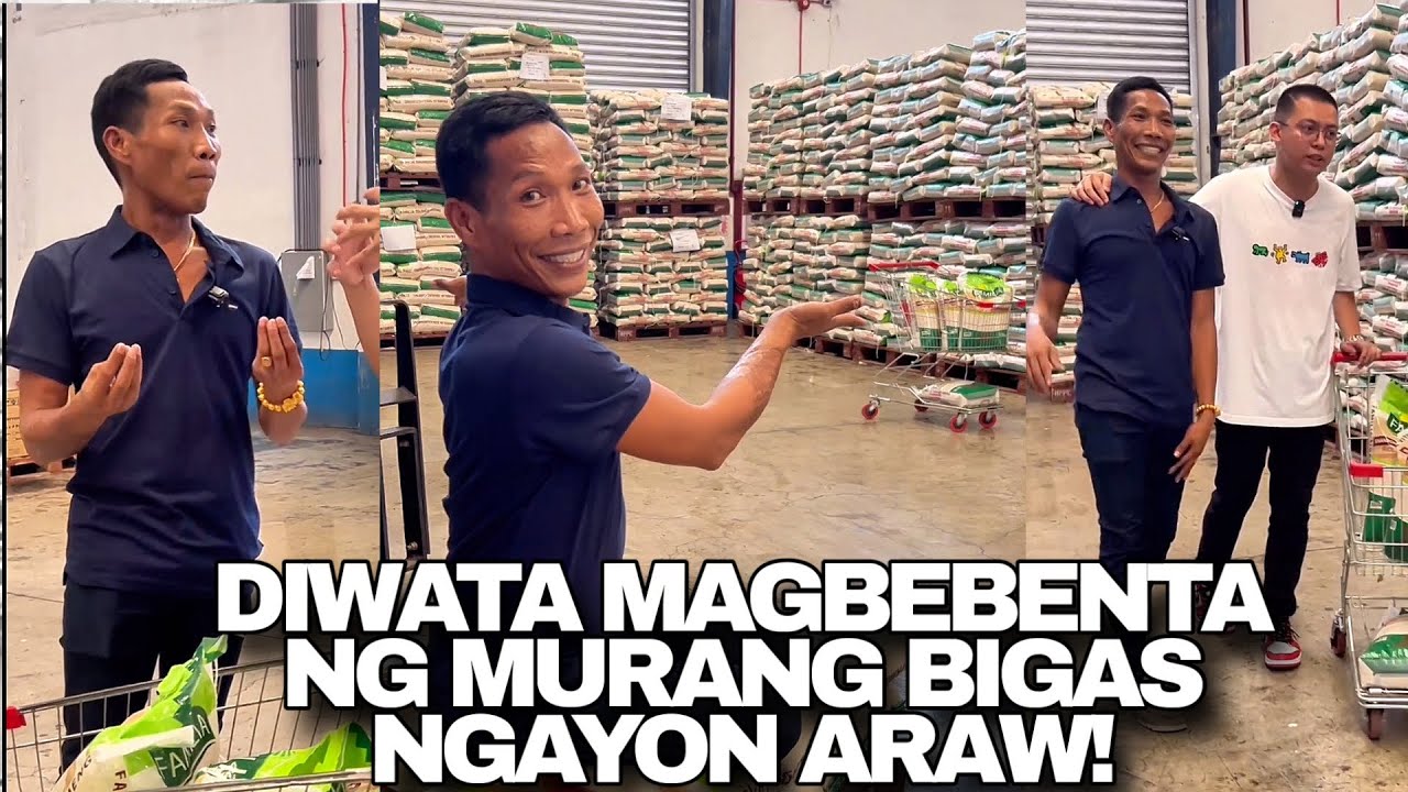 DIWATA LANG MAKAKAGAWA NITO! NAGBENTA NG MURANG BIGAS. - YouTube