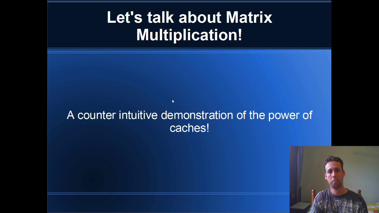 Performance x64: Caches 1 - YouTube