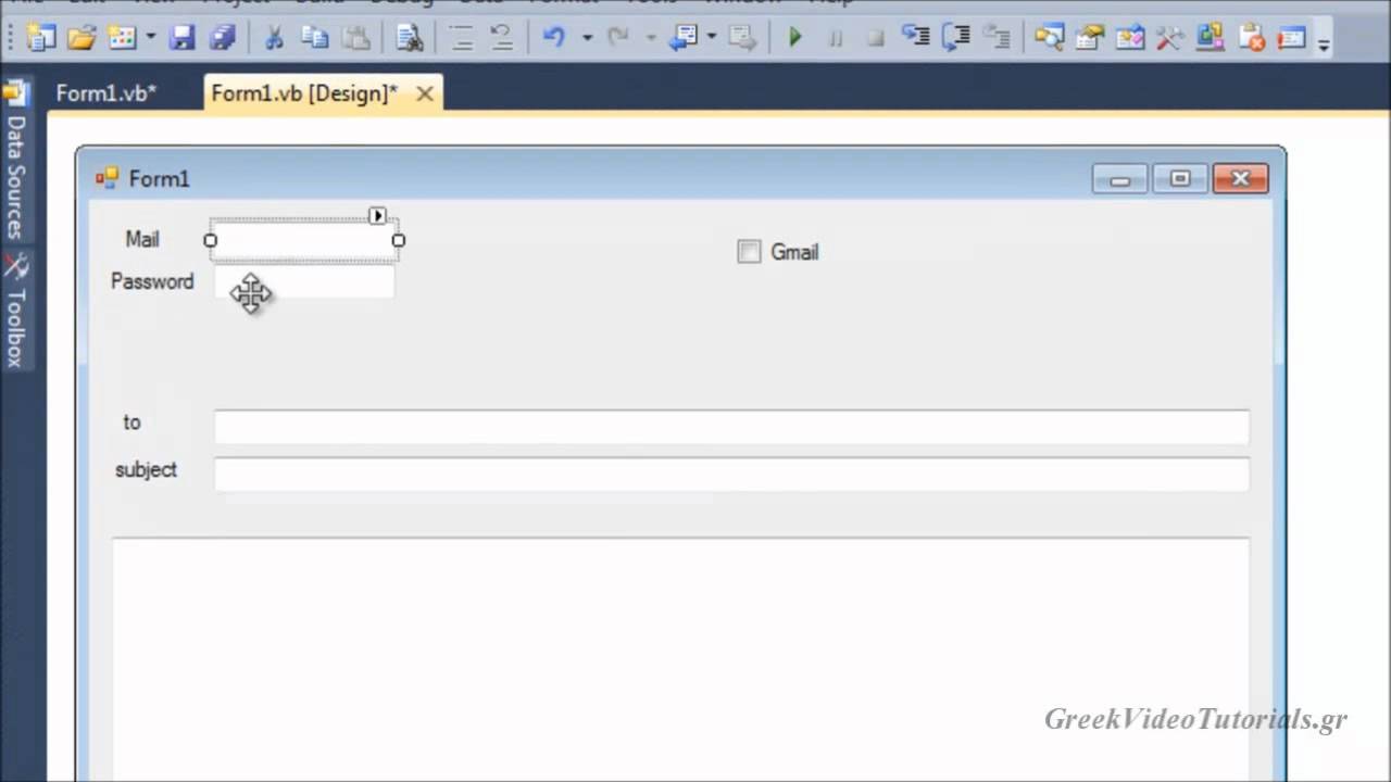 Visual Basic Tutorial 30 - Mail Part 2- Greek - YouTube