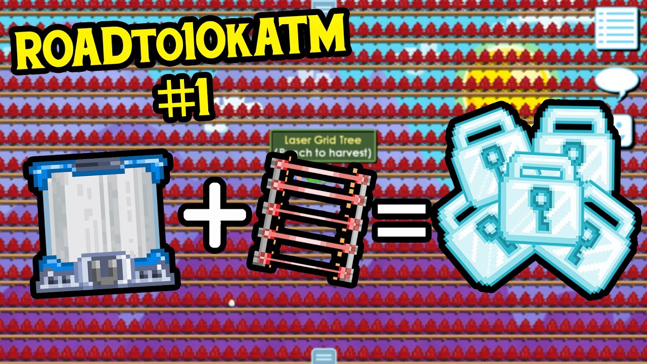 GROWTOPIA BFG PROFIT! | ROAD TO 10K ATM #1 | GROWTOPIA - YouTube