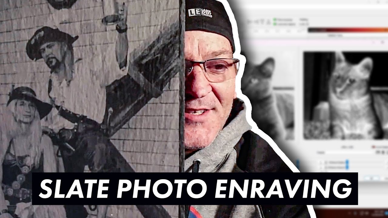 Gorgeous SLATE Photos with Fiber Lasers - YouTube