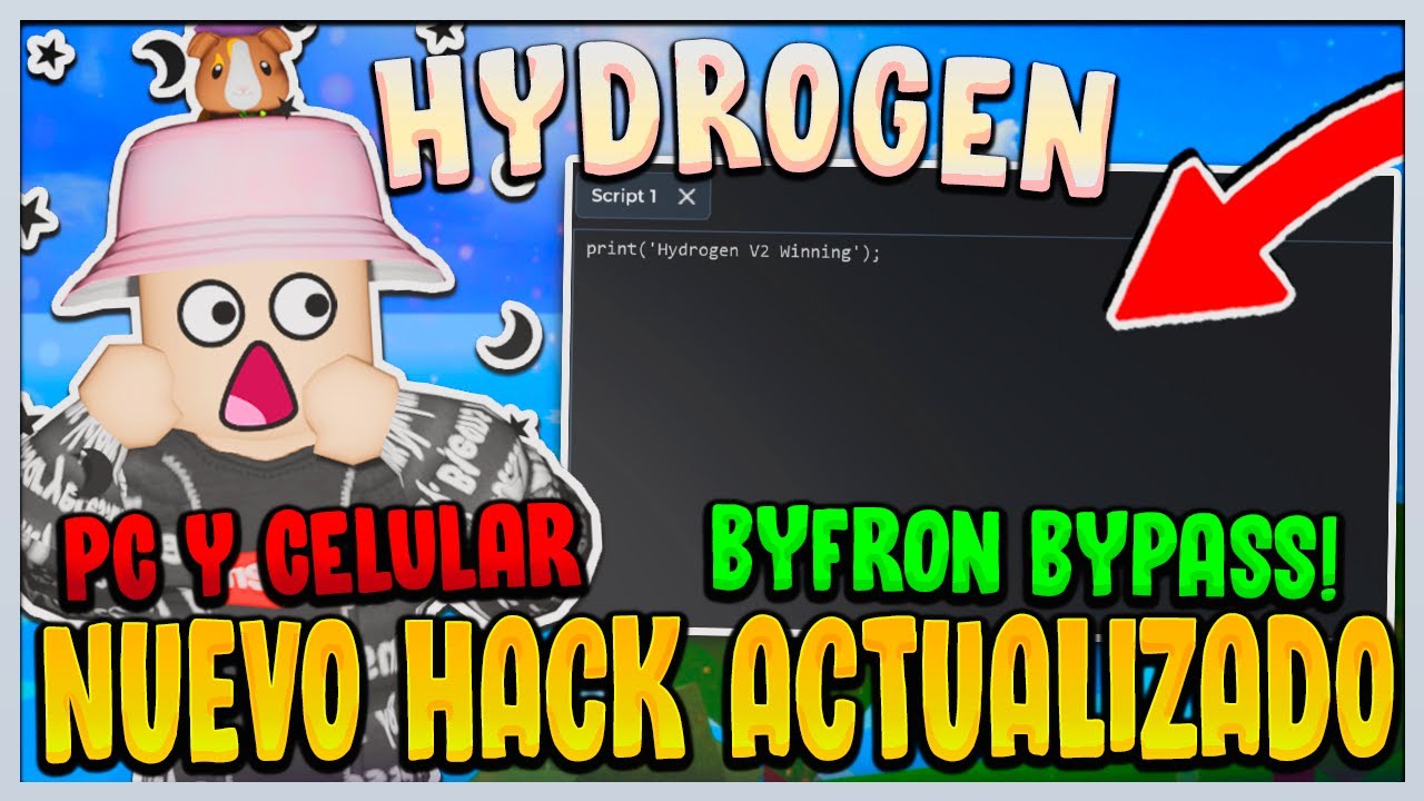 [NUEVO] HACK / EXPLOIT PARA ROBLOX | HYDROGEN | BYFRON BYPASS | PARA PC ...