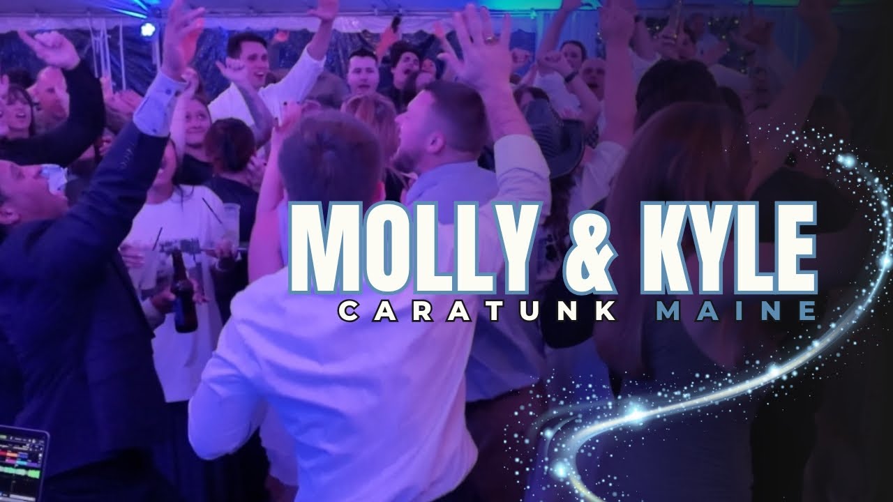 Molly & Kyle's Wedding | Maine Lakeside Cabins | Caratunk, Maine | DJ ...