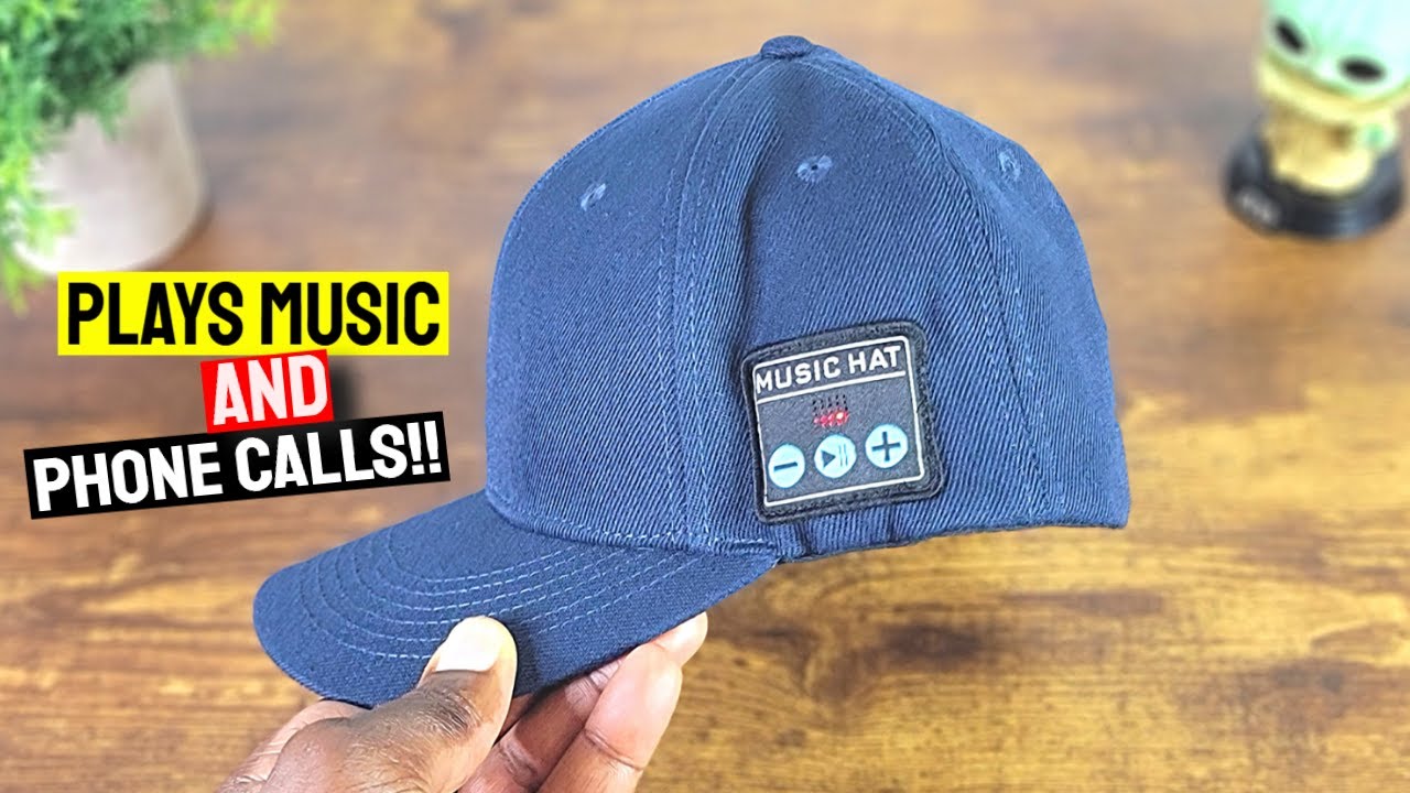 Bluetooth Music Baseball Cap Review! - YouTube