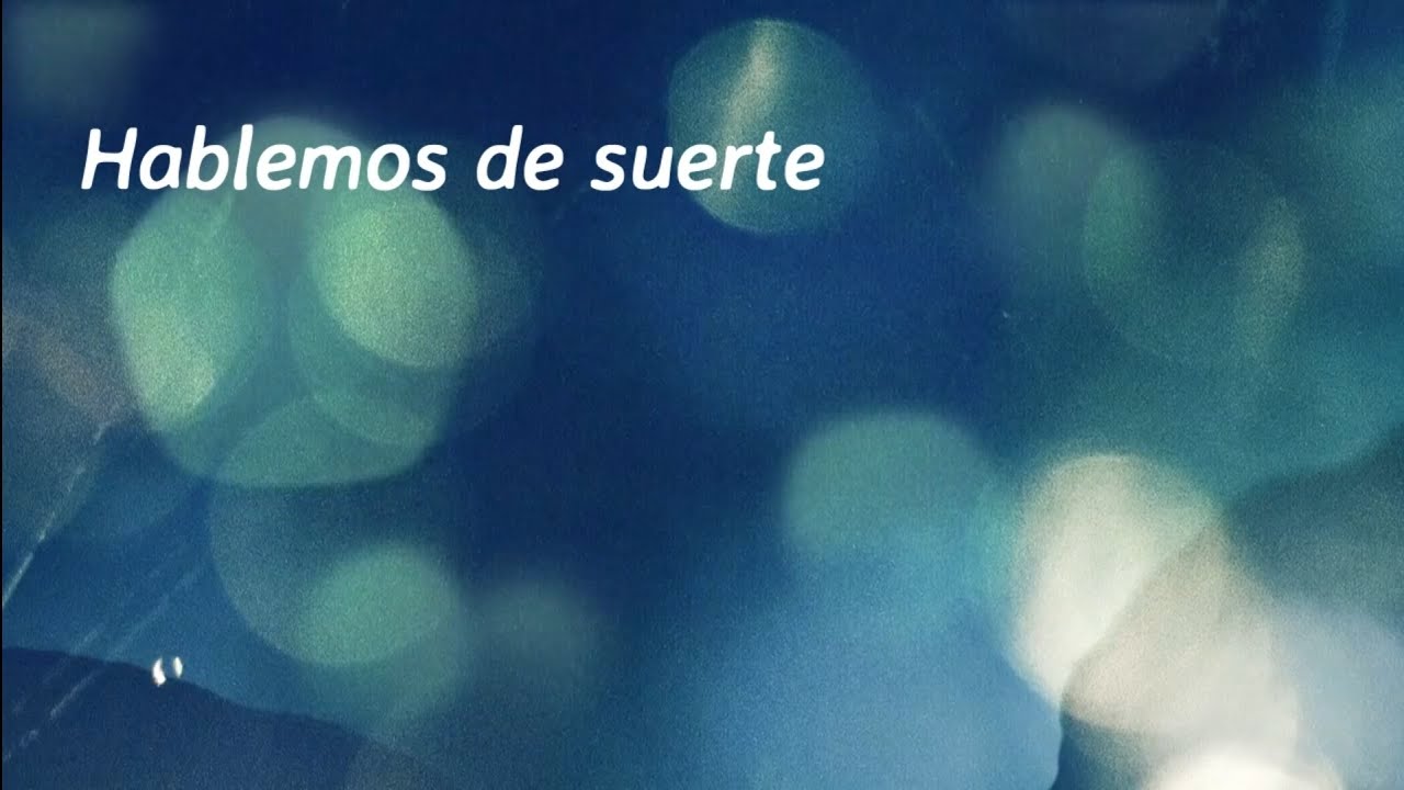 Víctor Vila - Hablemos de suerte - YouTube