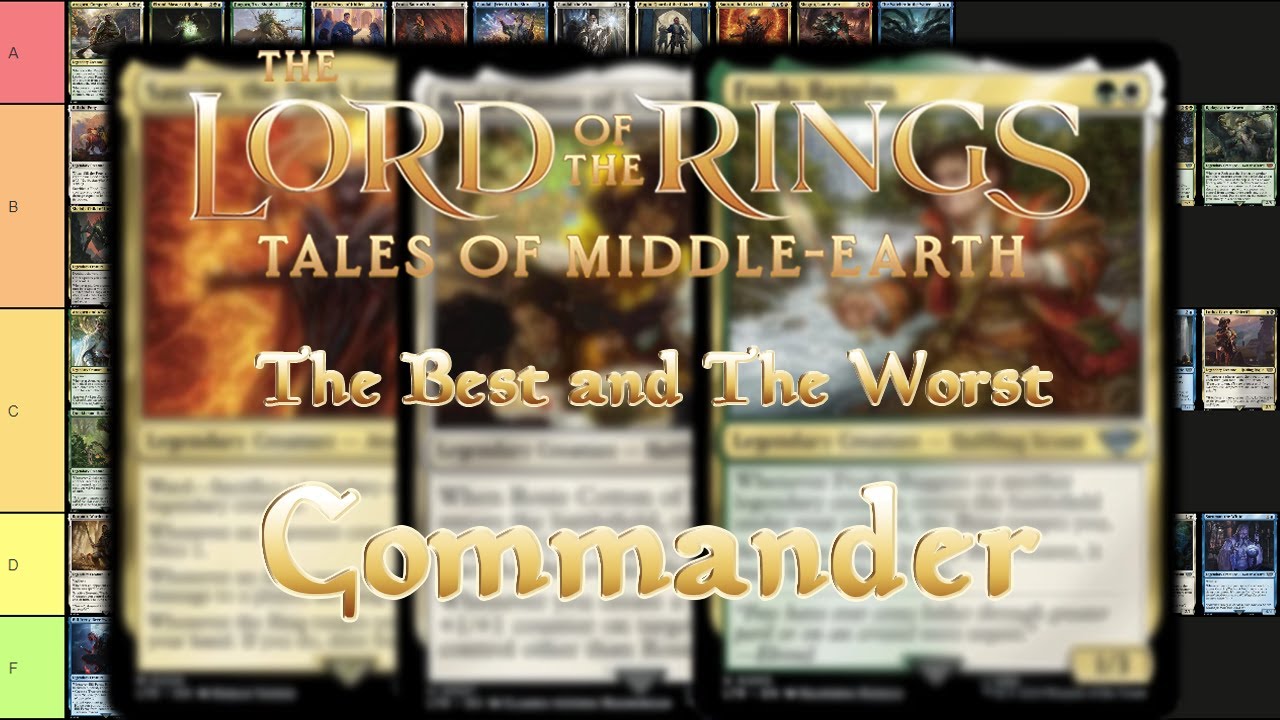 Ranking ALL Commanders from Lord of the Rings: Tales of Middle-Earth ...