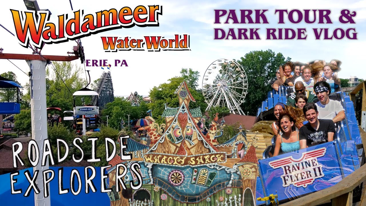 WALDAMEER PARK Tour & Dark Ride Vlog Whacky Shack & Pirate's Cove On ...