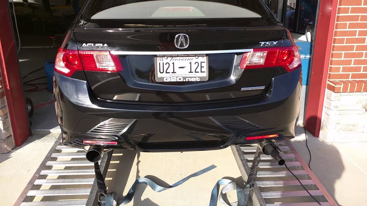 CU2 TSX Dyno - RV6 PDC, Fujitsubo Exhaust, Injen Intake, Vittuned eTune ...