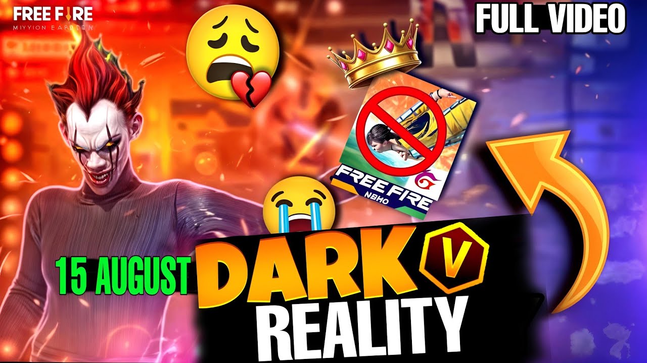 FREEFIRE DARK REALITY/🇮🇳FREE FIRE INDIA/YOUTUBERS CONTROVERSY 🤕itsdarkrain #freefire - YouTube