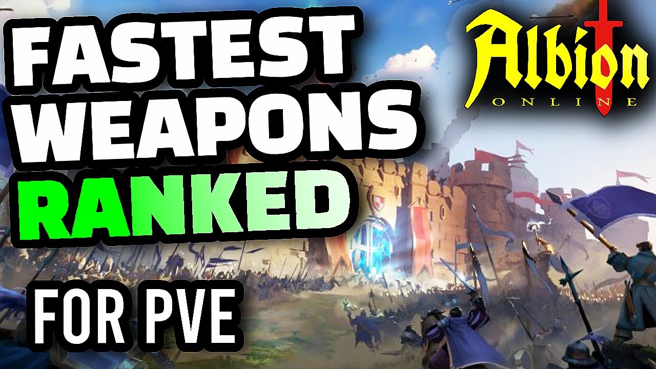 Albion Online - Fastest Mob Clearing Weapon in 2025 - YouTube