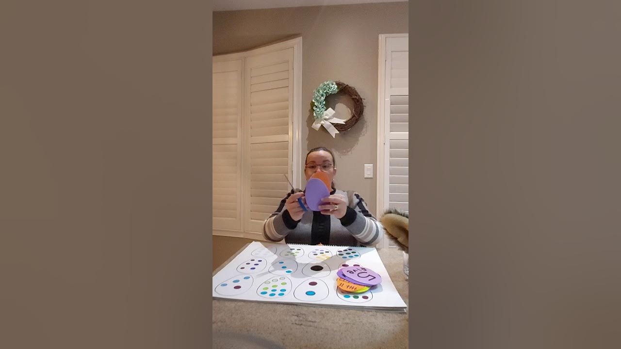 Subitizing Easter Egg Activity - YouTube