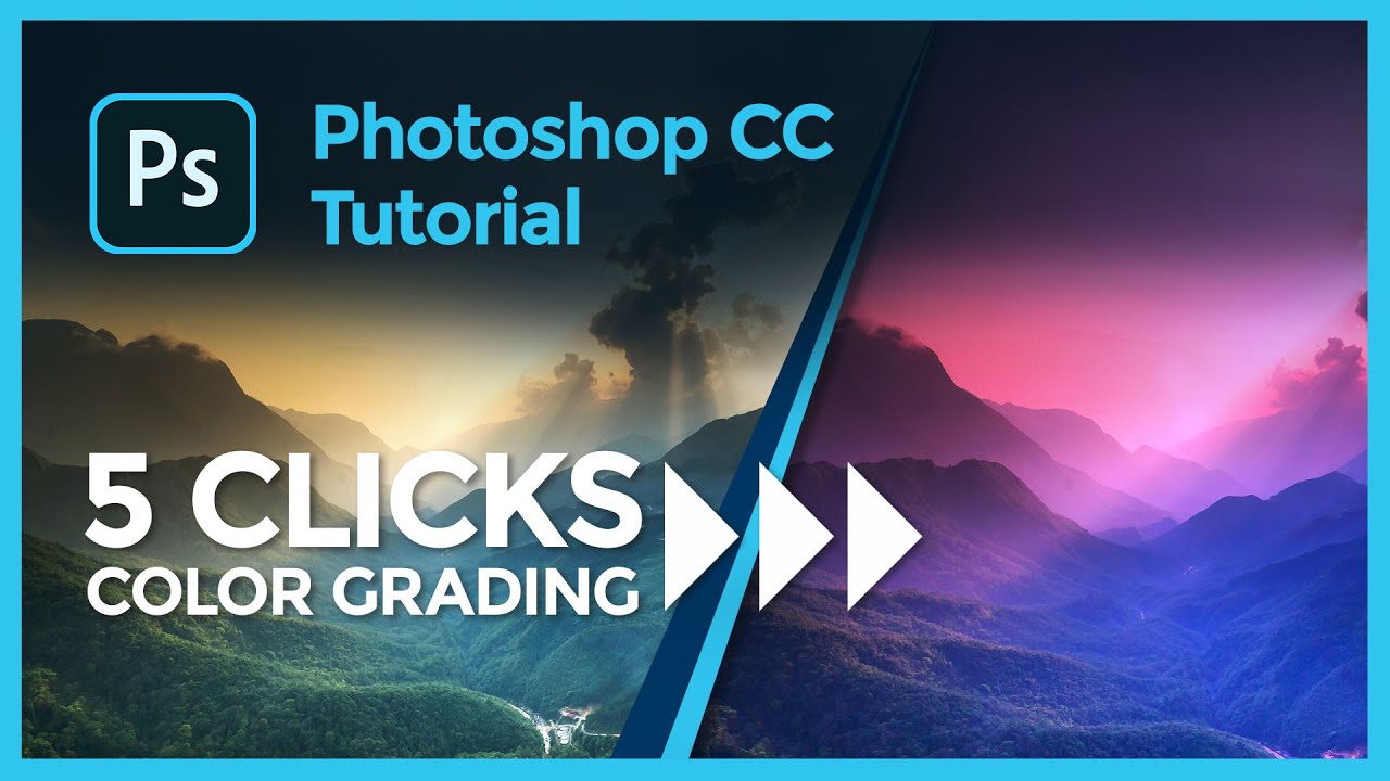 Photoshop Tutorial | How to Color Grade With Statistics - YouTube