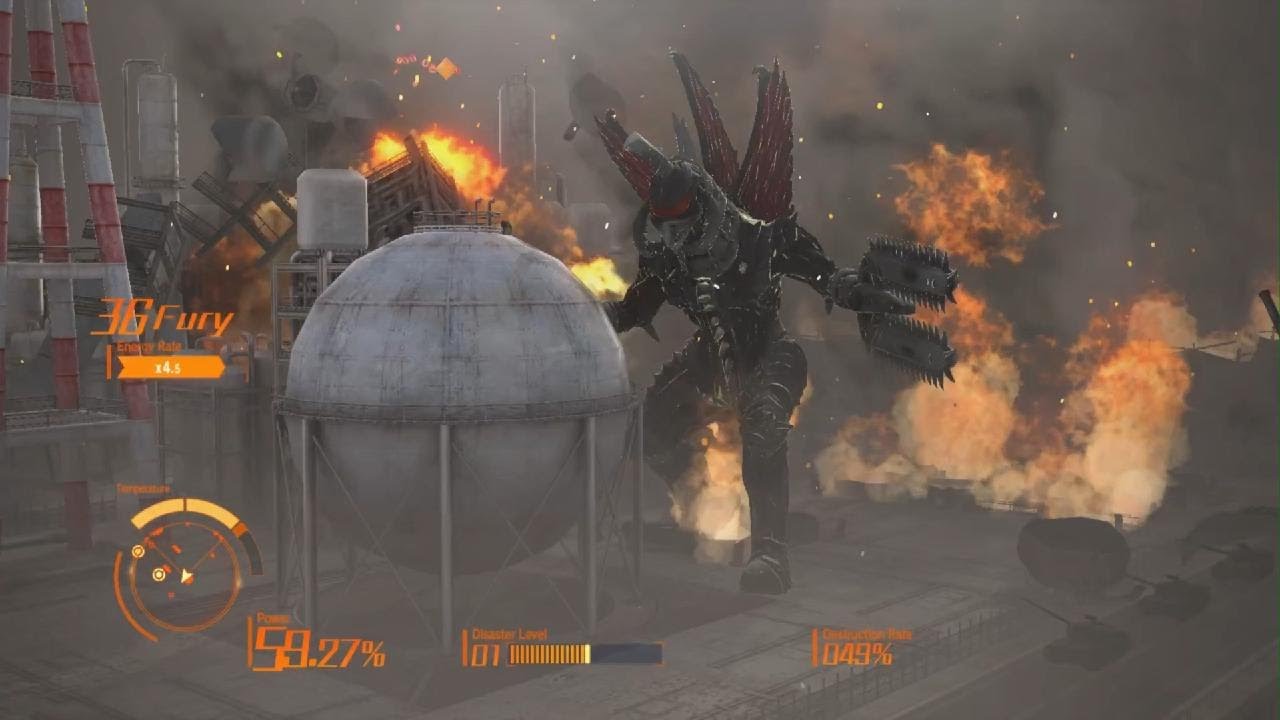 The Cyborg Space Kaiju: Gigan God of Destruction Mode Godzilla PS5 ...