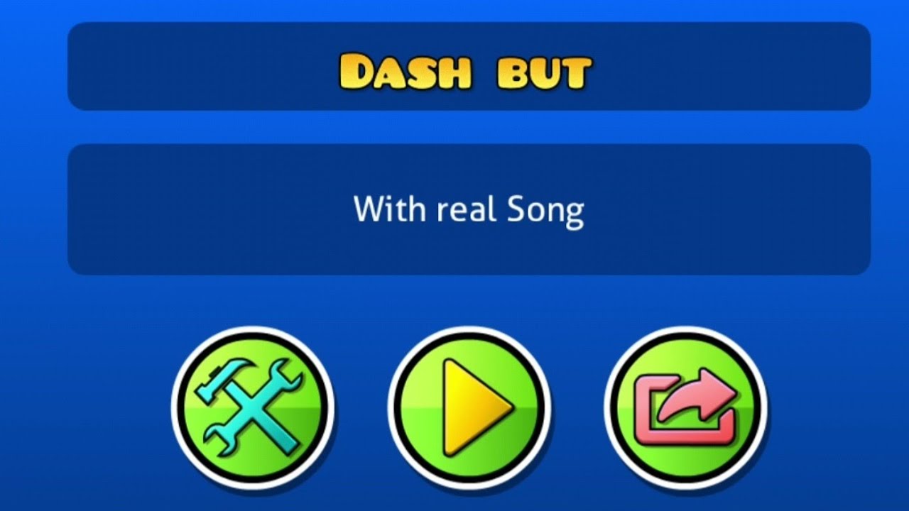 Dash with real song | Geometry Dash 2.2 - YouTube