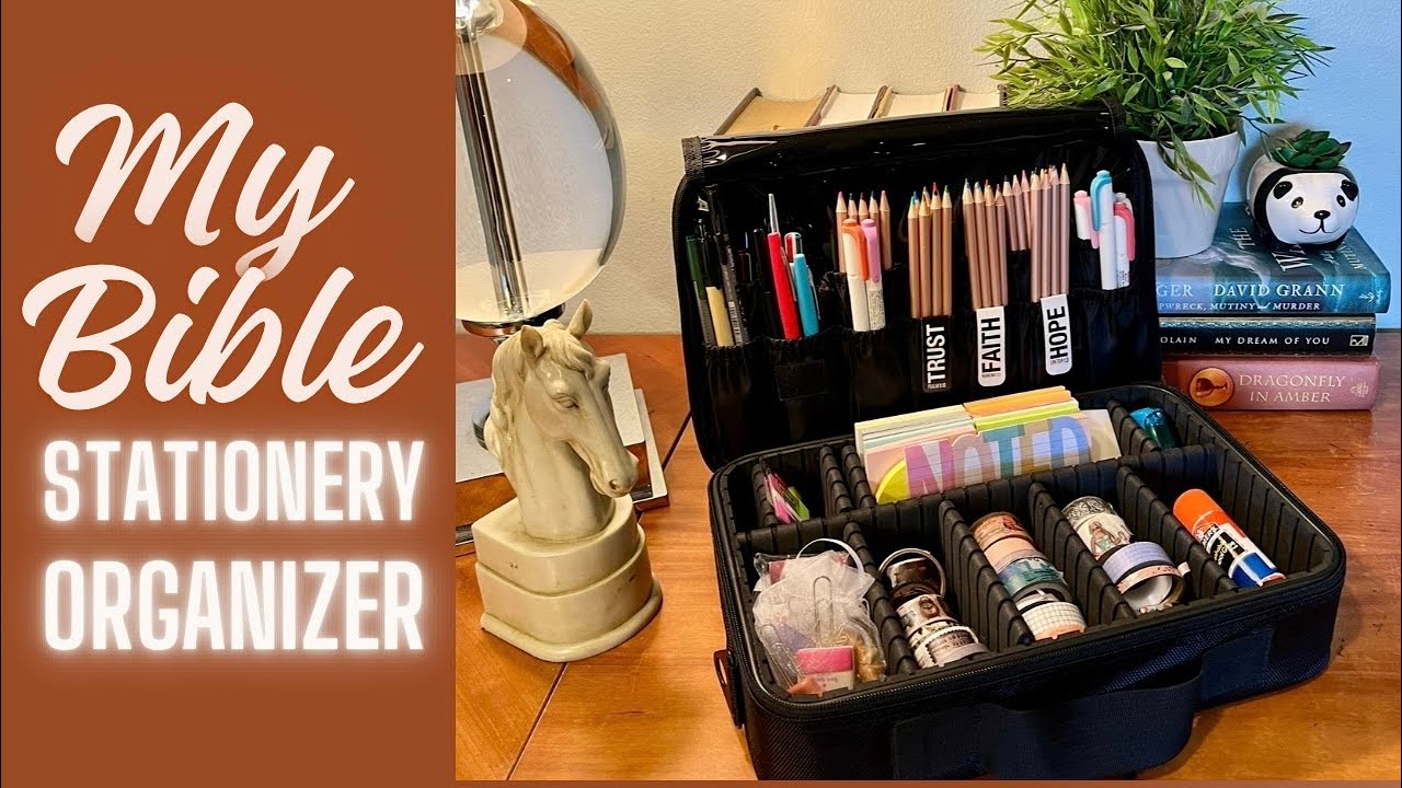 My Favorite Bible Study Supply Organizer. 🖌️📕🌿 #BibleStudy # ...