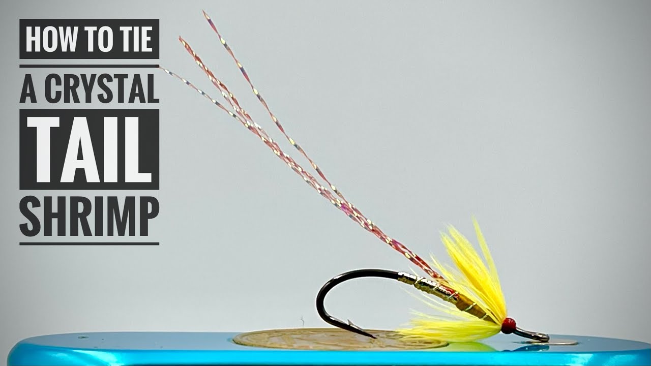 How to tie a Crystal Tail Gold Shrimp - YouTube