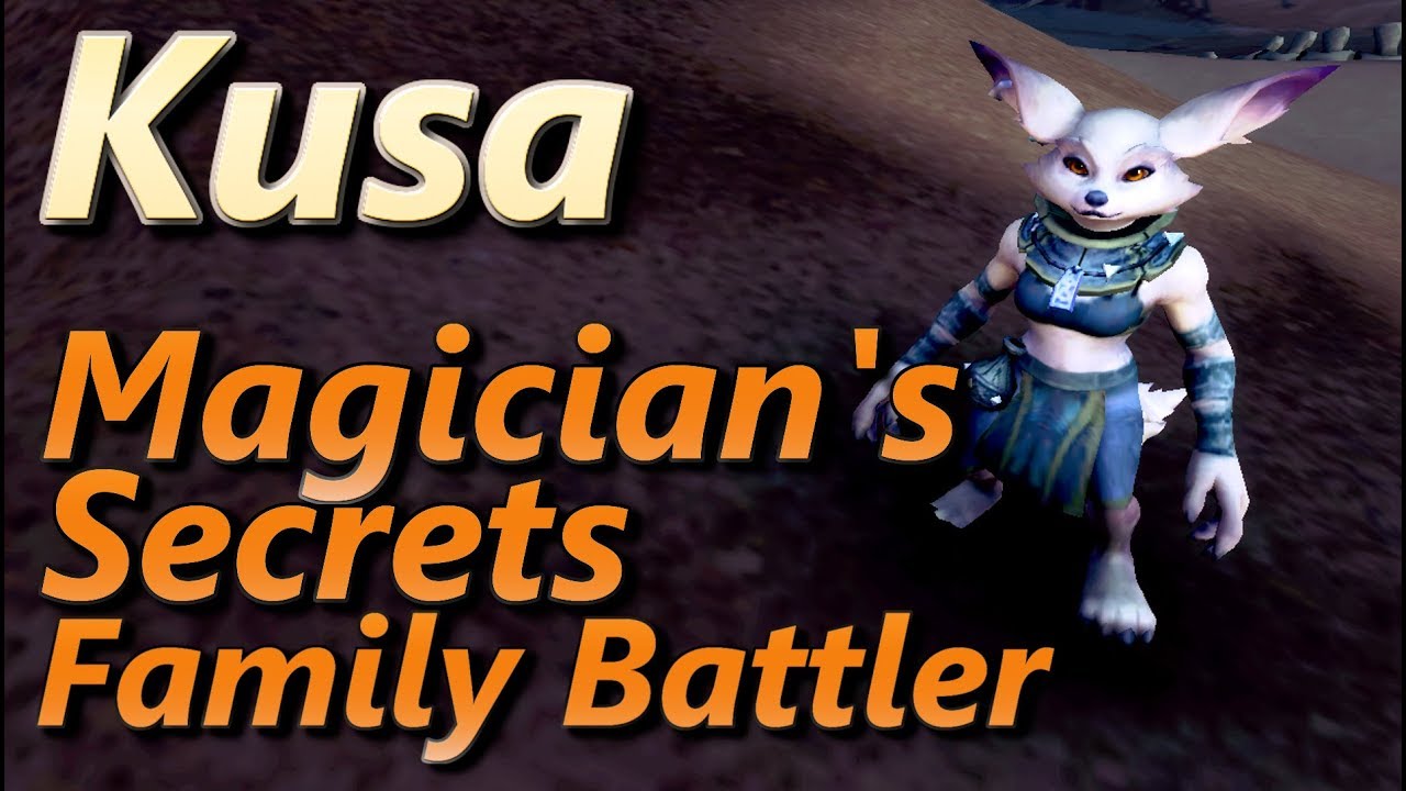 Kusa Magician's Secrets Family Battler All Magic Pets - YouTube