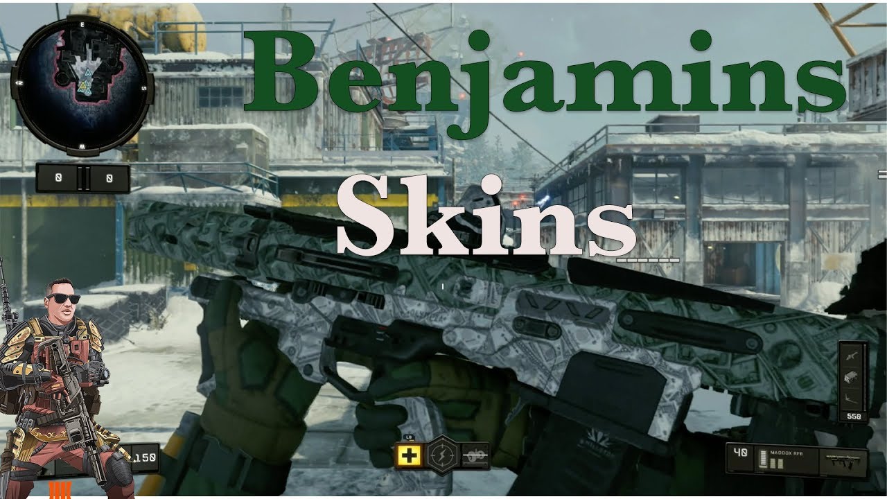 Black ops 4 Benjamins Skins Call of duty bo4 - YouTube