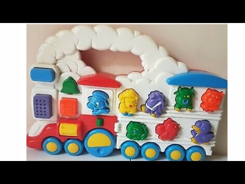 Vintage CHICCO Steam Train LEARNING ANIMAL AND FARM SOUNDS Baby - YouTube