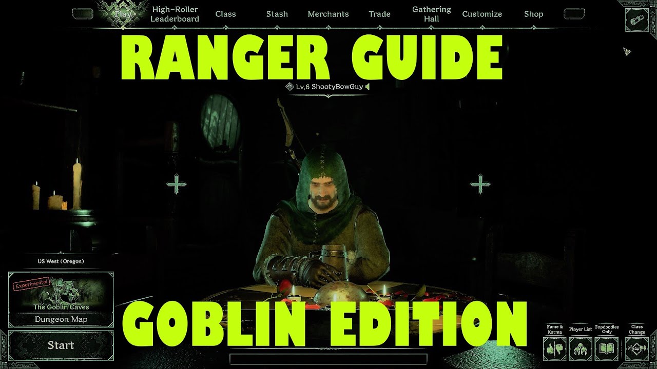 Ranger Solo Guide | Goblin Caves Build - YouTube
