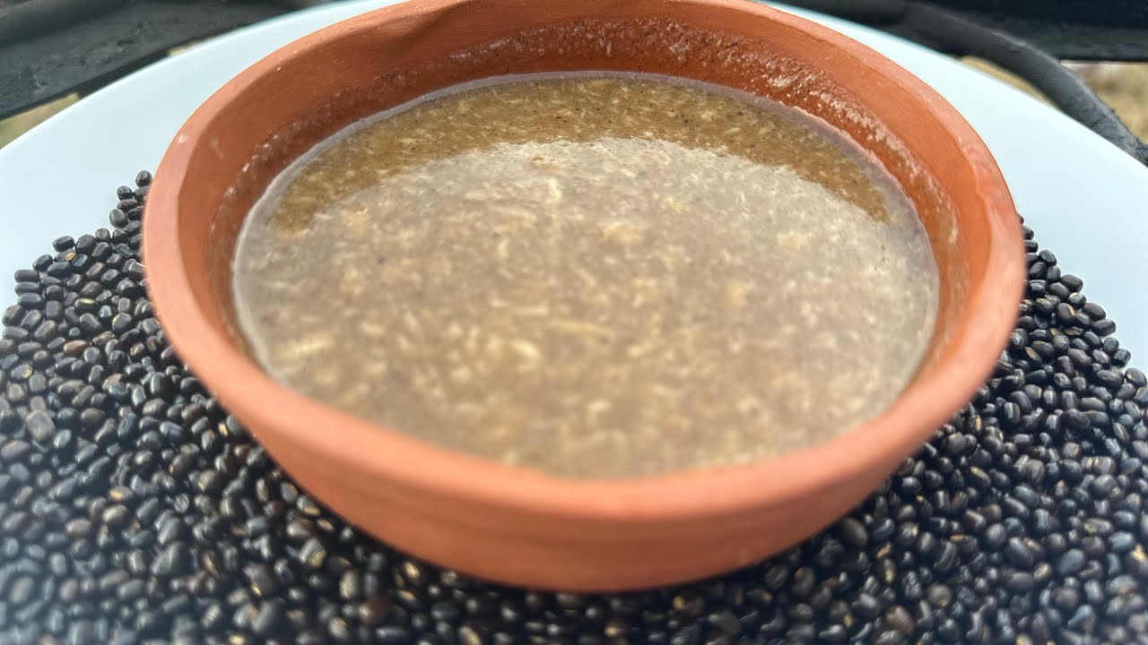 SMS- Healthy Black Urad dal Kanji// Porridge for Glowing Skin- Healthy ...